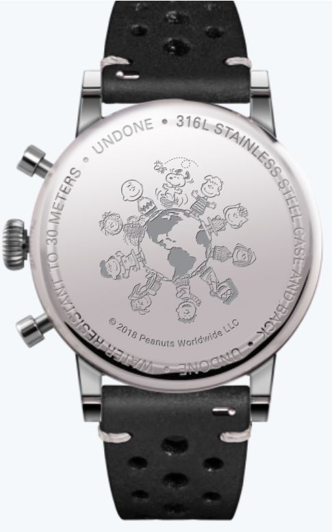 UNDONE Peanuts-Uhr / Moonwatch: Sonderedition mit Snoopy, Charlie Brown ...