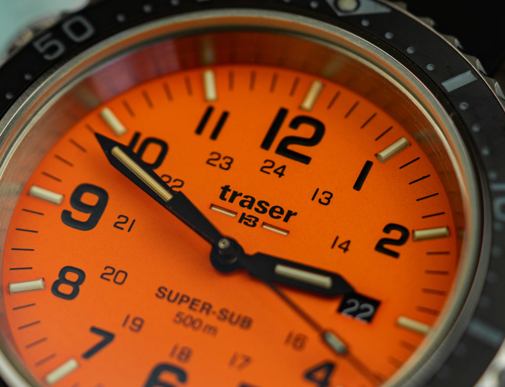 traser P67 SuperSub (T25): Tritium-Taucheruhr im Test - orange is the ...