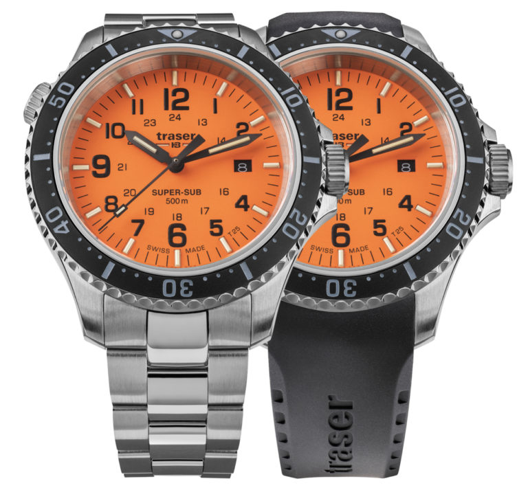 traser P67 SuperSub (T25): Tritium-Taucheruhr im Test - orange is the ...