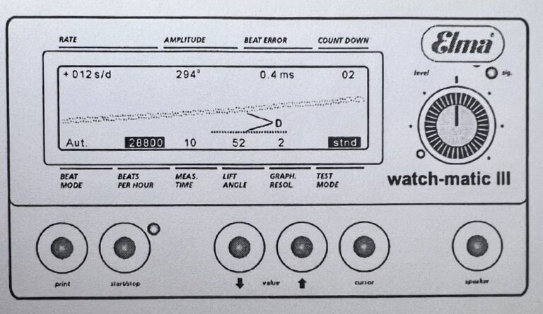 Reglage: Ganggenauigkeit einer Automatikuhr einstellen - der Uhrmacher ...