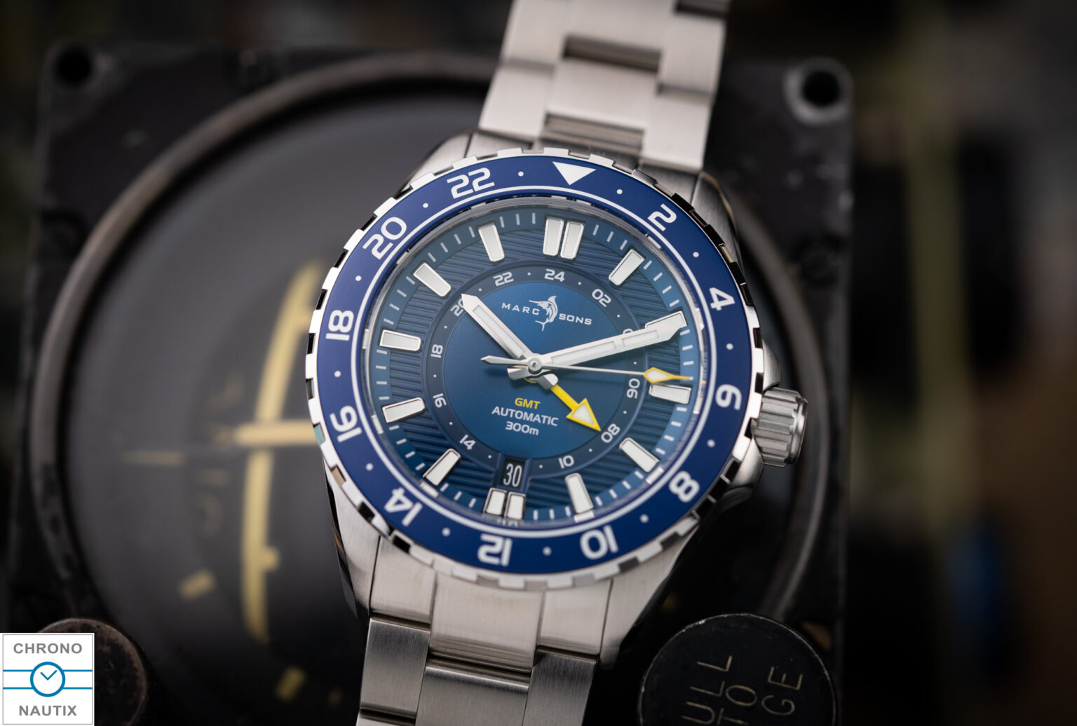 Marc & Sons GMT II im Test: Drei Zeitzonen ticken, ach! in meiner Brust ...
