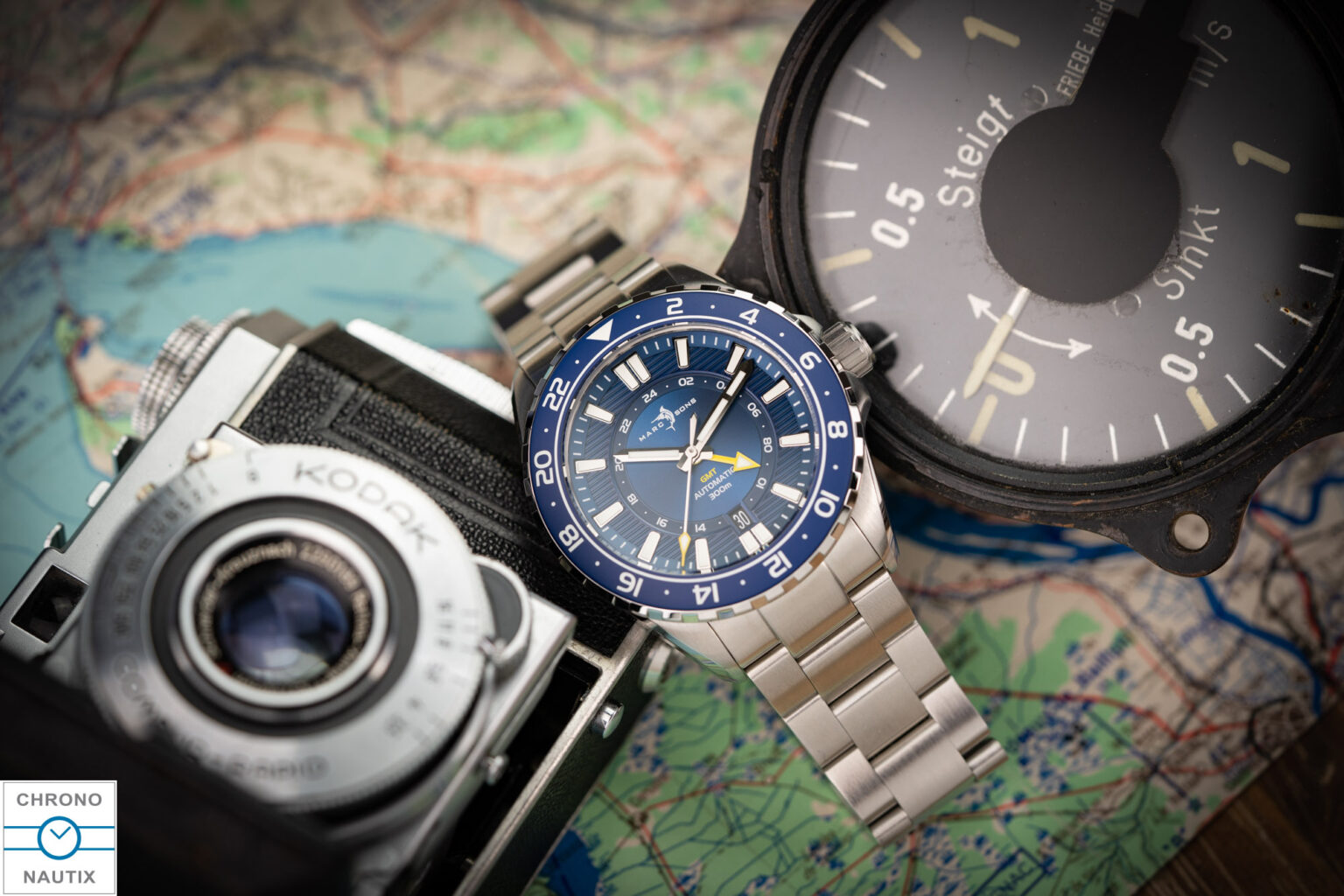 Marc & Sons GMT II im Test: Drei Zeitzonen ticken, ach! in meiner Brust ...