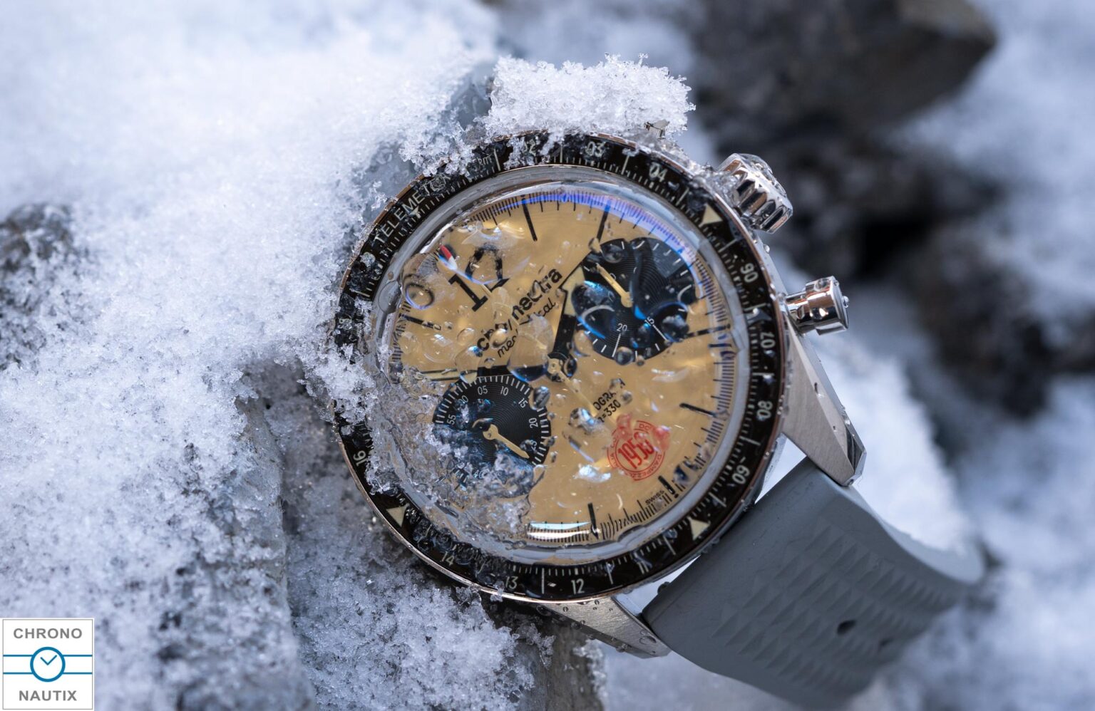 Micro Italiano: echo/neutra Cortina 1956 Chronograph im Test ...