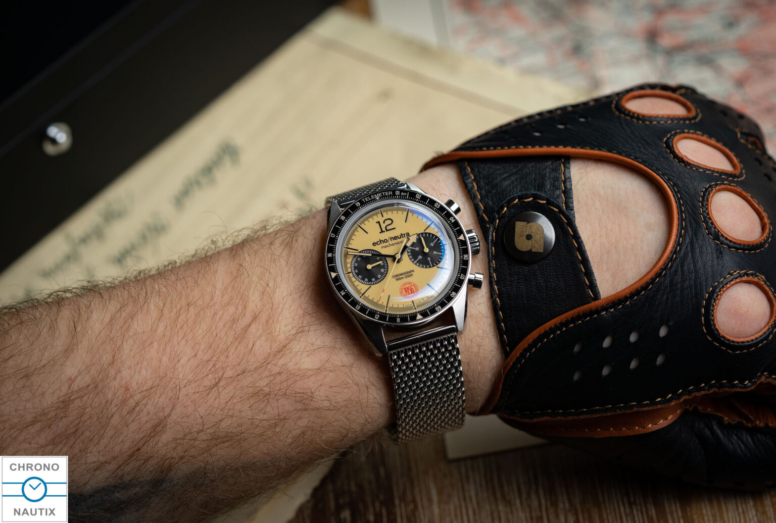 Micro Italiano: echo/neutra Cortina 1956 Chronograph im Test ...