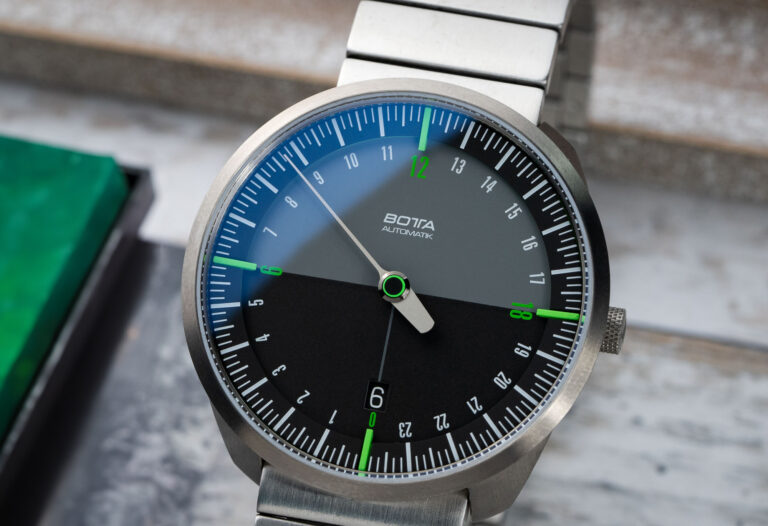 Botta UNO 24: Einzeiger-Uhr trifft auf 24-Stunden-Einteilung ...